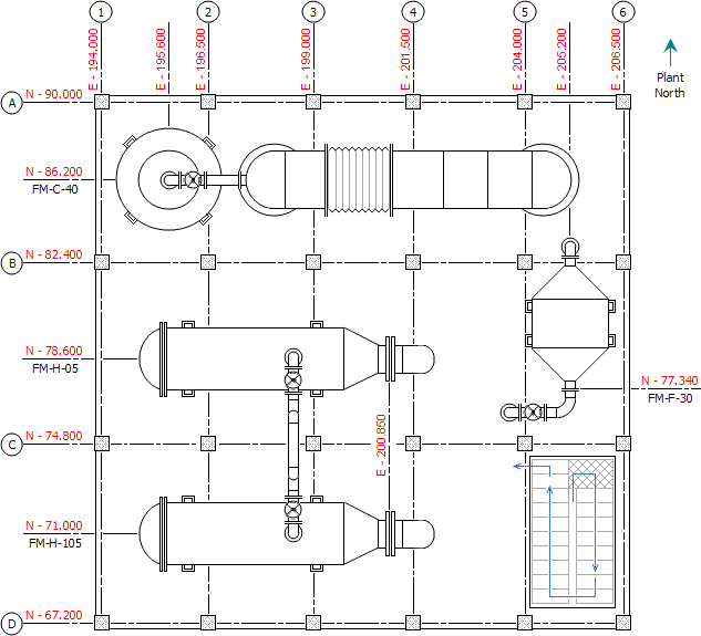 Piping Coordination System Plot Plans And Equipment Arrangements